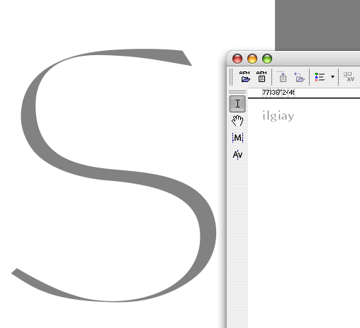 Different character sizes | by Stefan Seifert | Fragments of Beauty